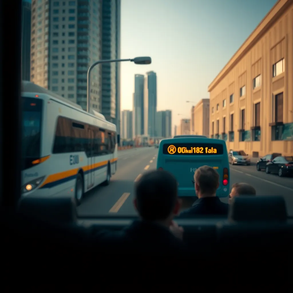 Exploring the E100 Bus Route in Dubai's Transport Network