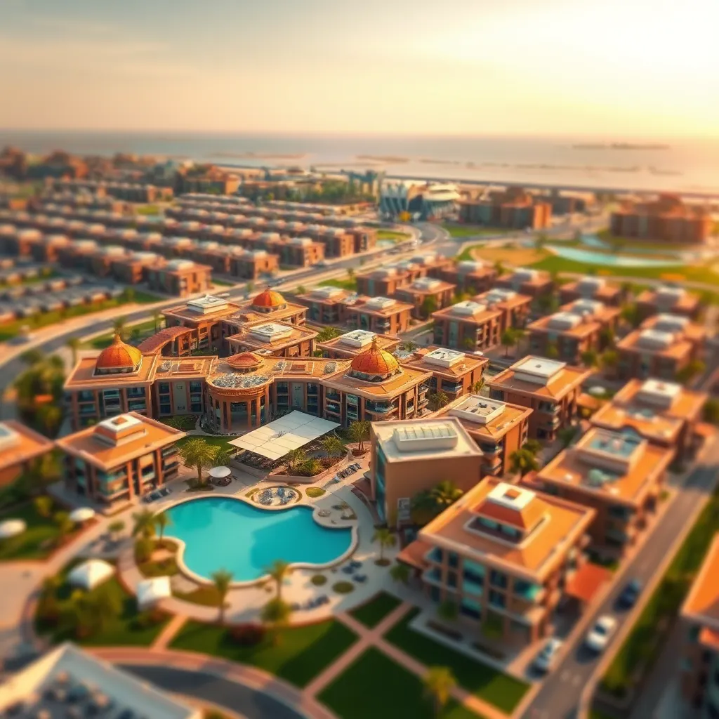 Discovering Tilal Al Ghaf's Strategic Location in Dubai